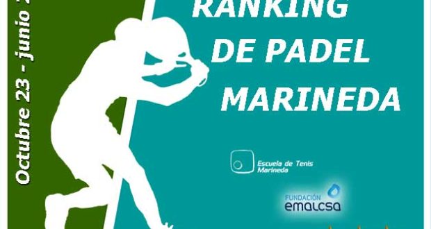Ranking padel-2º FASE – Escuela de Tenis Marineda